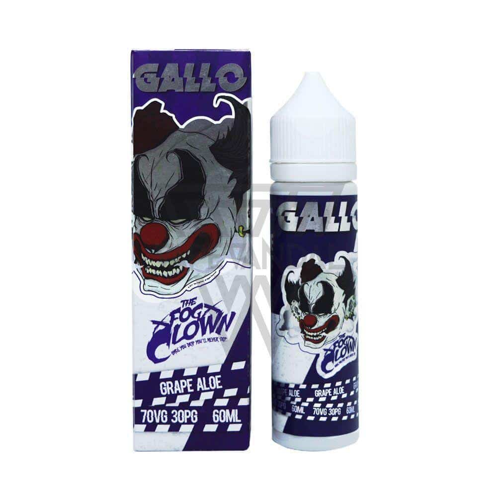 Fog Clown - Gallo (Grape Aloevera) - Vape Vandal - Best vape e-liquids ...