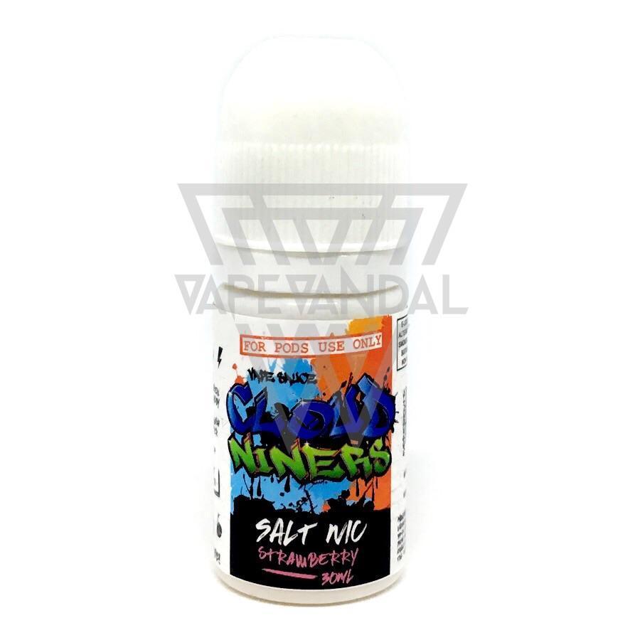 Cloud Niners - Strawberry Salt Nicotine - Vape Vandal - Best vape e-liquids, disposable pods ...