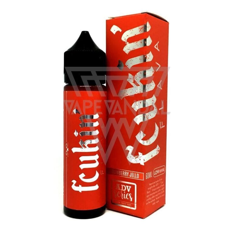 Fcukin' Flava - Strawberry Jello (Low Menthol) - Vape Vandal - Best ...