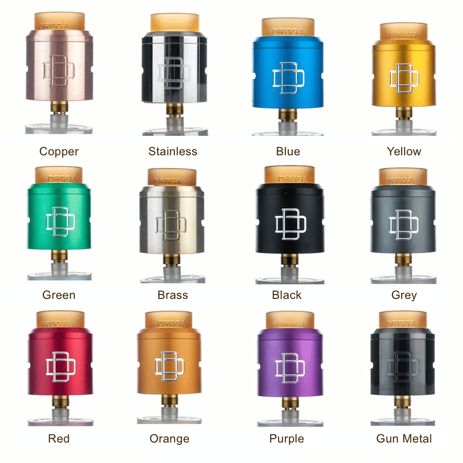 Augvape - Druga RDA - Vape Vandal - Best vape e-liquids, disposable ...