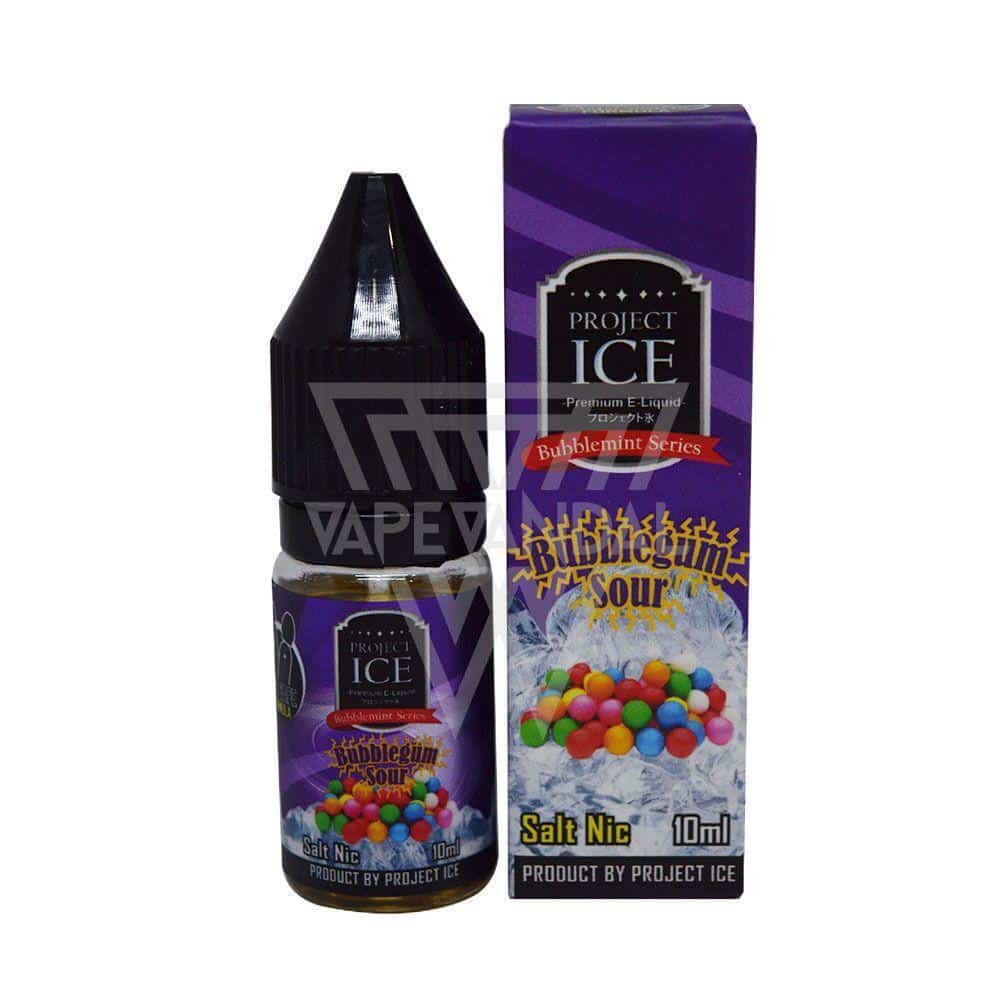 Project ICE - Bubblegum Sour Salt Nicotine - Vape Vandal - Best vape e ...