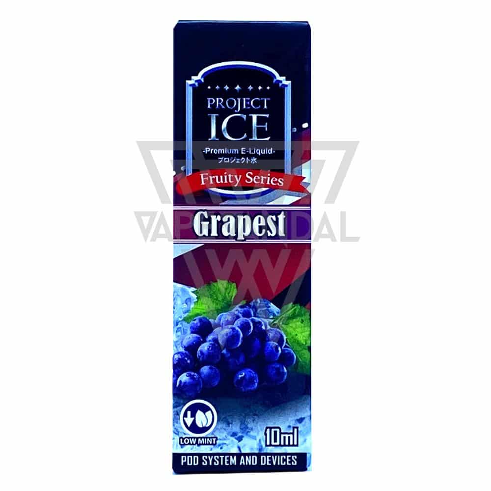 Project ICE - Grapest Salt Nicotine - Vape Vandal - Best vape e-liquids ...