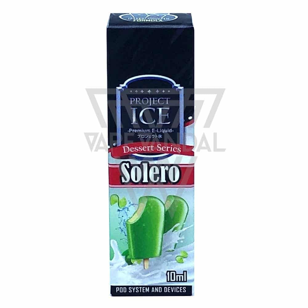 Project ICE - Solero Salt Nicotine - Vape Vandal - Best vape e-liquids ...