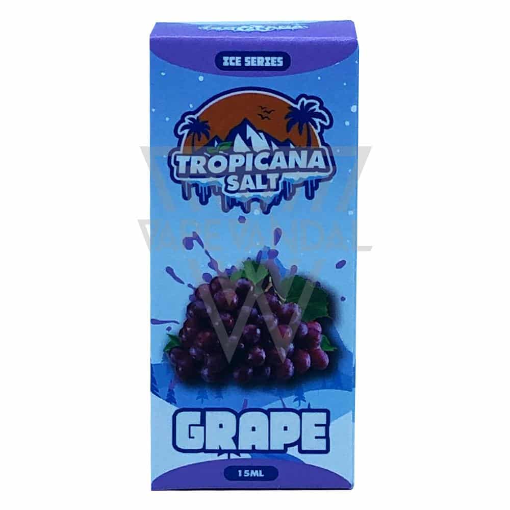 Tropicana Salt - Grape Salt Nicotine (Ice Series) - Vape Vandal - Best ...