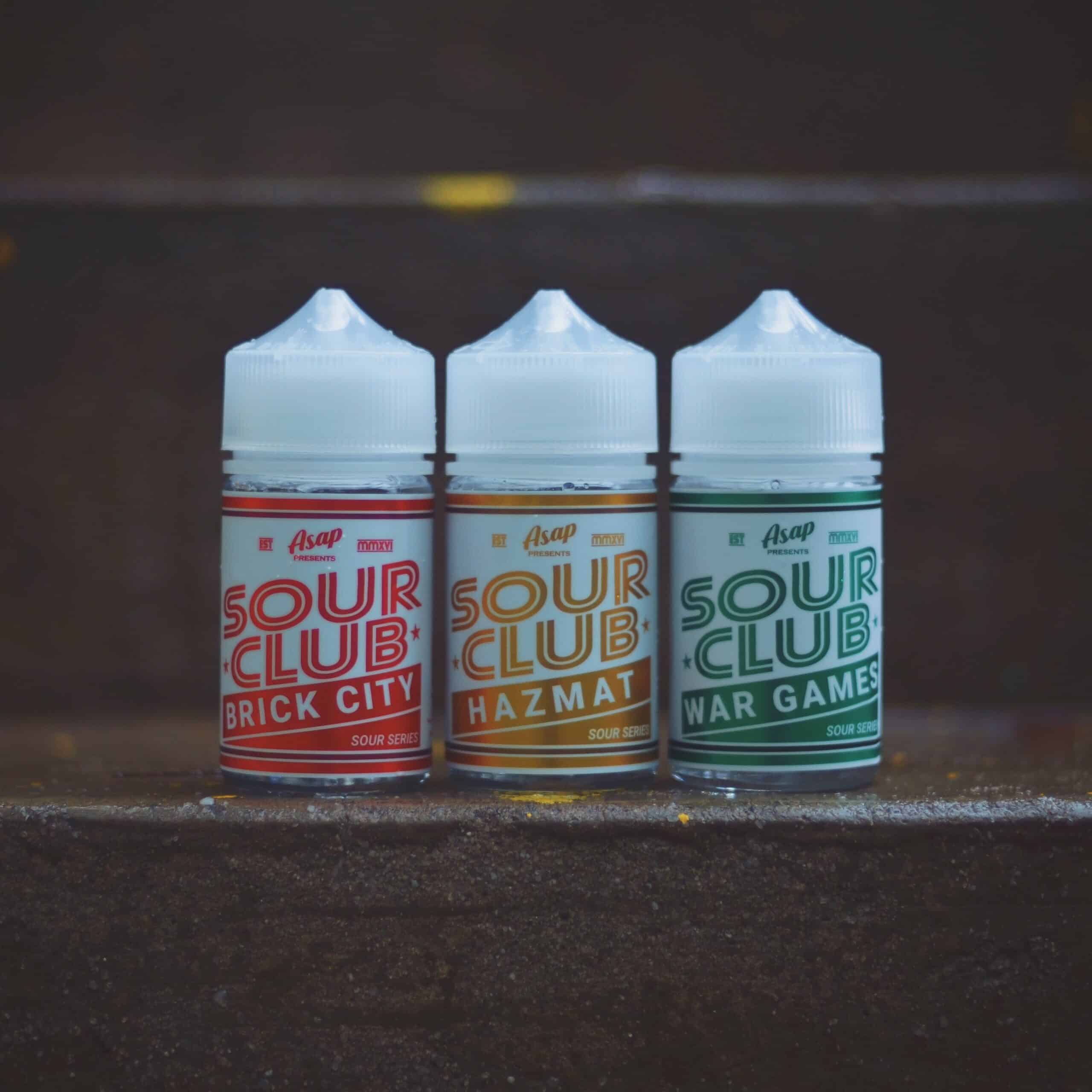Sour Club - Sampler Bundle by ASAP Juice - Vape Vandal - Best vape e ...