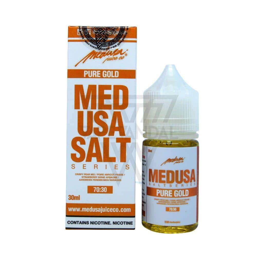 Medusa - Pure Gold Salt Nicotine - Vape Vandal - Best vape e-liquids ...