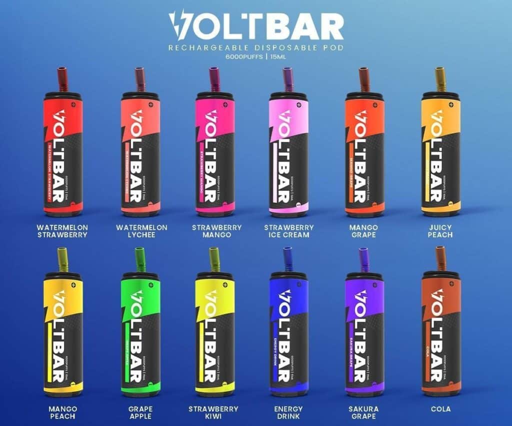 Volt Bar Rechargeable Disposable Pod 6000 Puffs | Vape Vandal