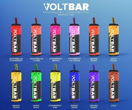 Volt Bar Rechargeable Disposable Pod 6000 Puffs | Vape Vandal