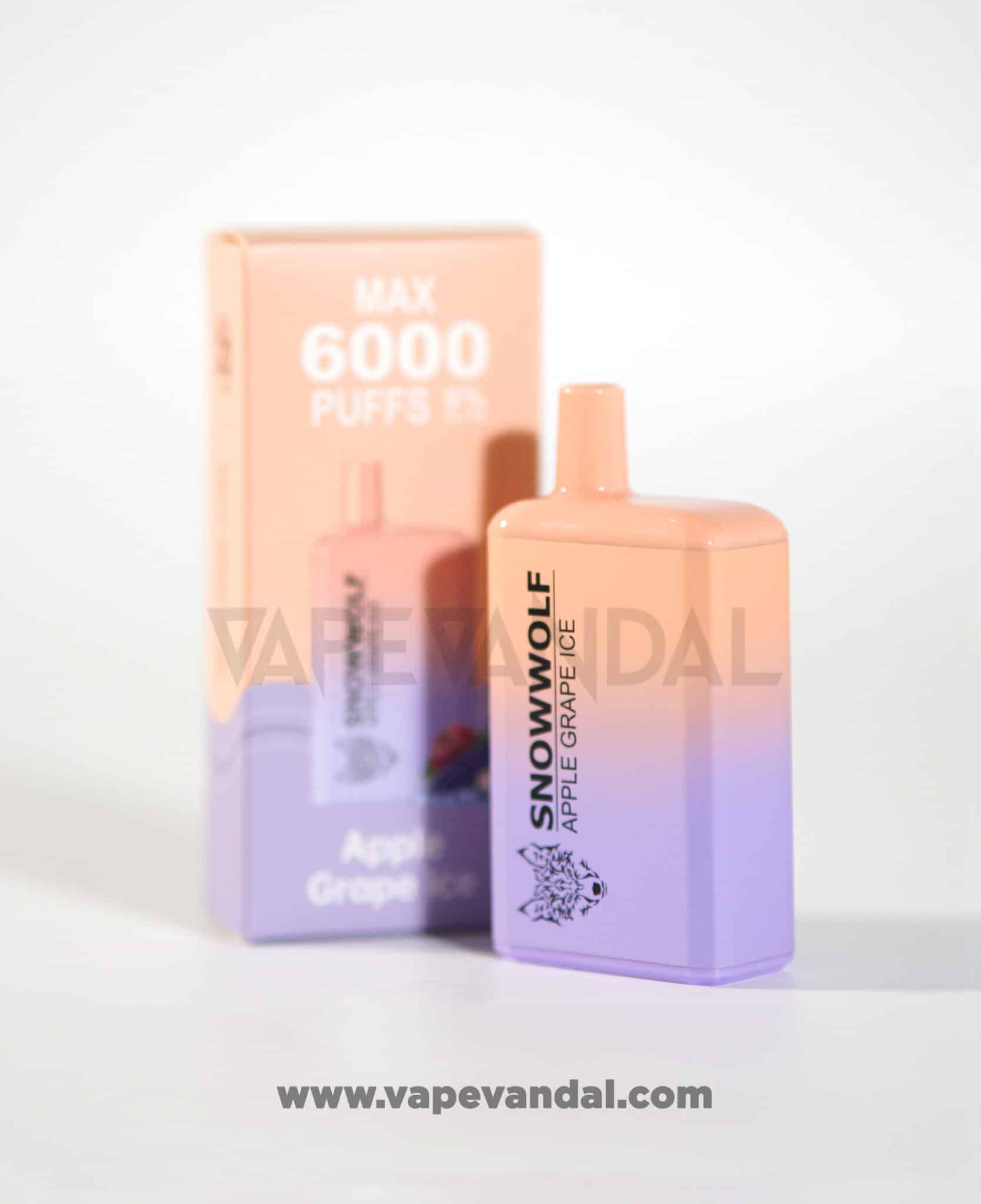 Snow Wolf Disposable Pods With 6000 Puffs | Vape Vandal