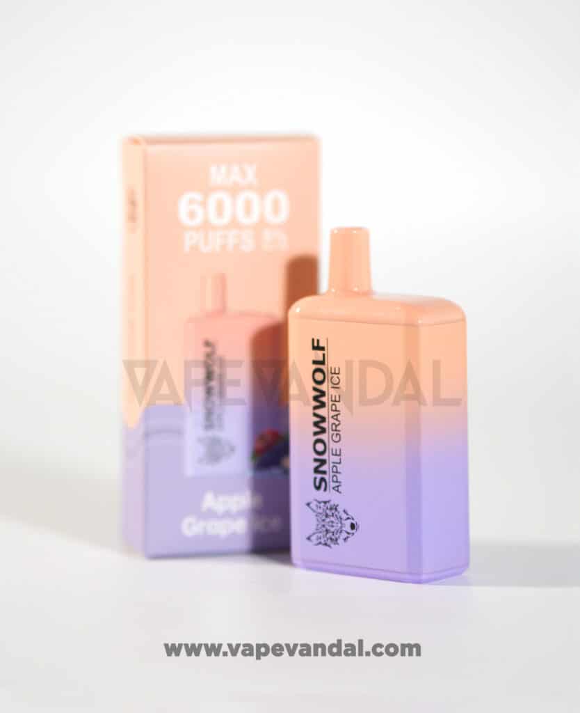 Snow Wolf Disposable Pods With 6000 Puffs | Vape Vandal