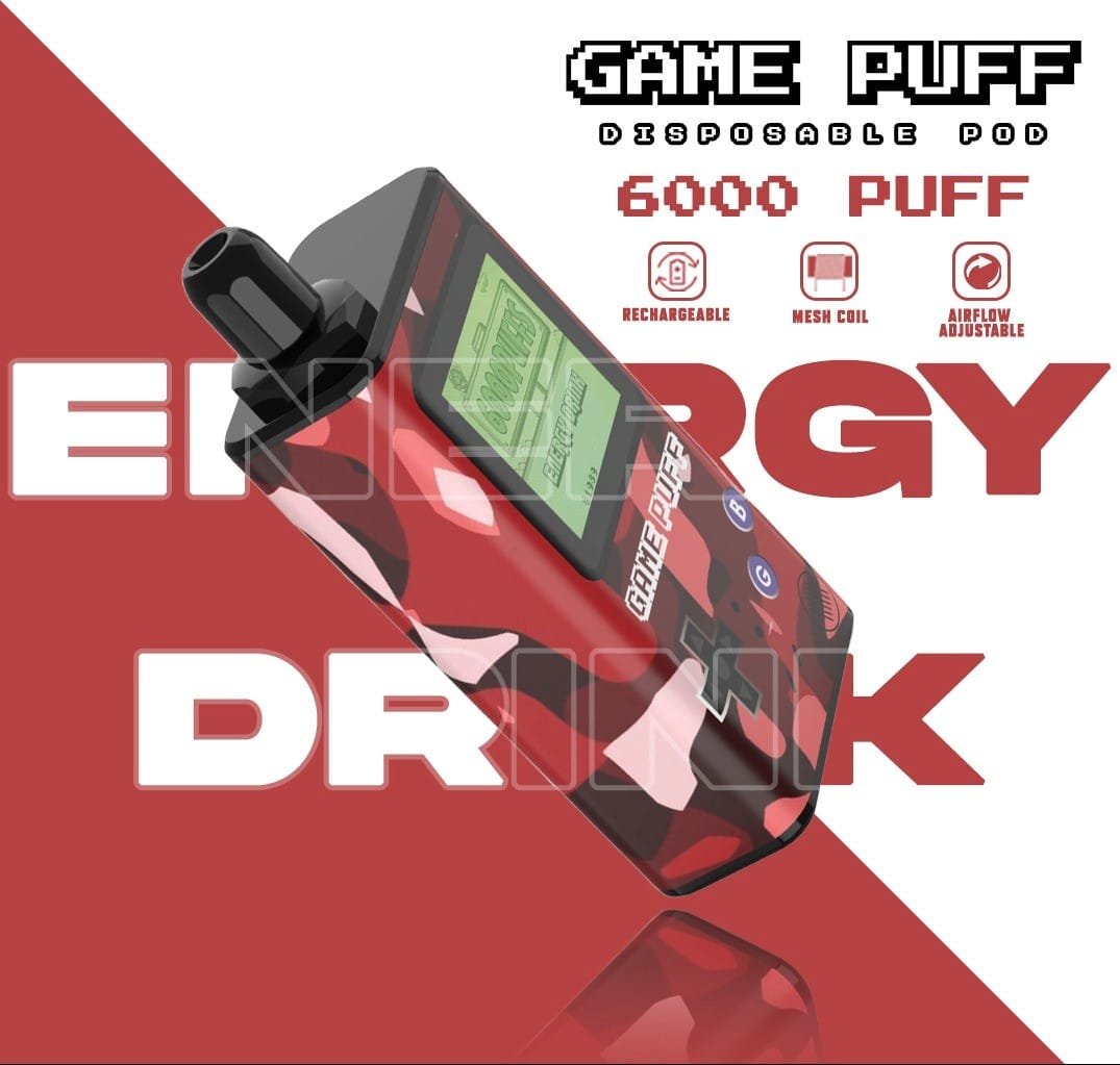 GAME PUFF 6000 PUFFS DISPOSABLE VAPE POD - Vape Vandal - Best vape e ...