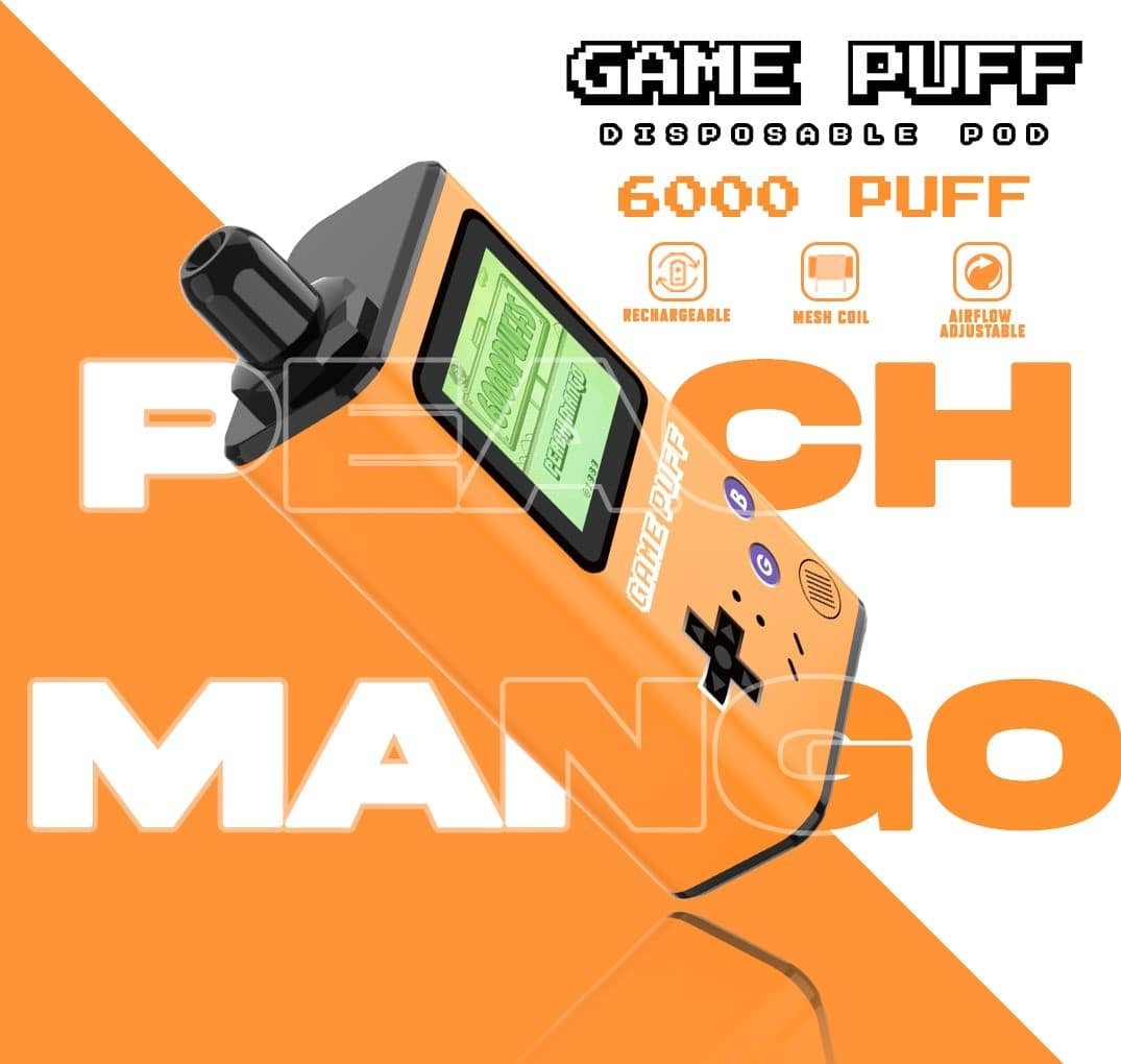 GAME PUFF 6000 PUFFS DISPOSABLE VAPE POD - Vape Vandal - Best vape e ...