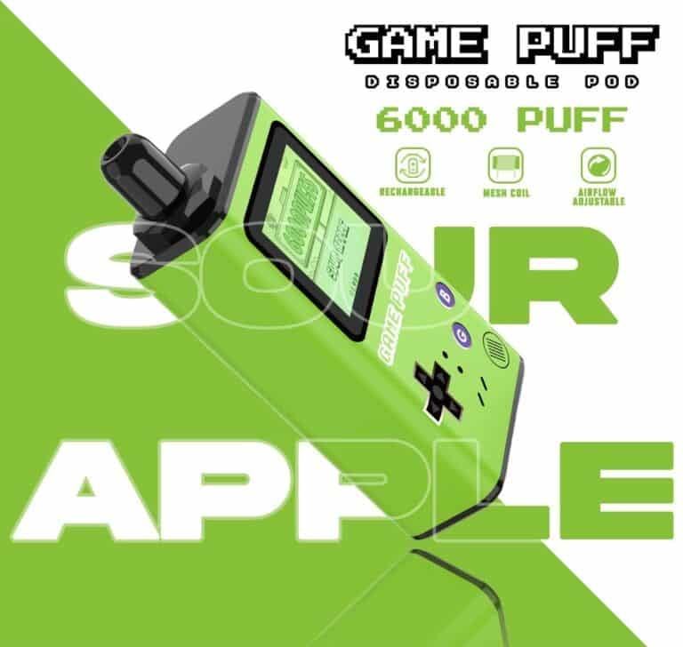 GAME PUFF 6000 PUFFS DISPOSABLE VAPE POD - Vape Vandal - Best vape e ...