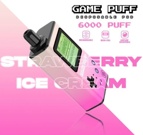 GAME PUFF 6000 PUFFS DISPOSABLE VAPE POD - Vape Vandal - Best vape e ...