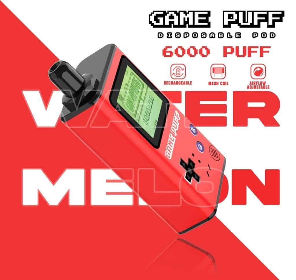 GAME PUFF 6000 PUFFS DISPOSABLE VAPE POD - Vape Vandal - Best vape e ...