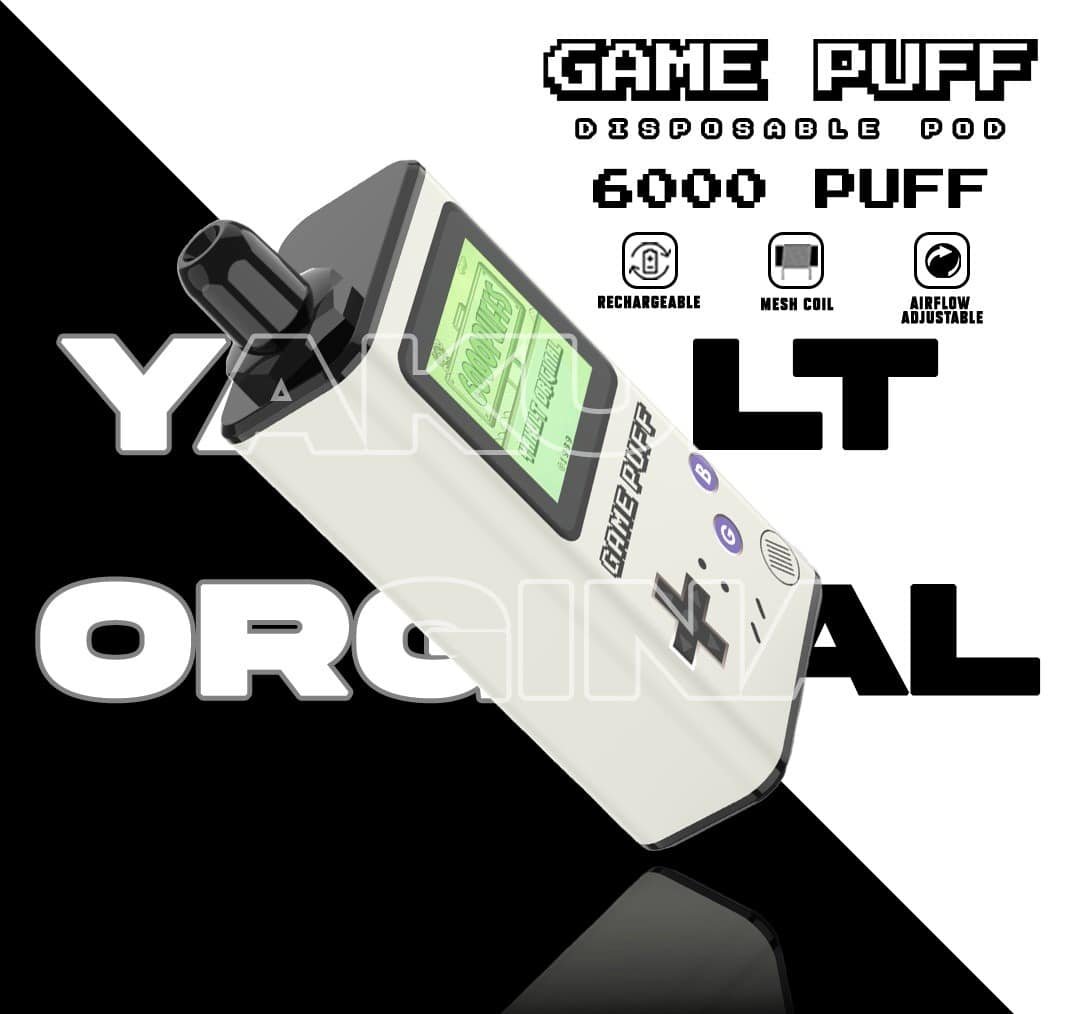 GAME PUFF 6000 PUFFS DISPOSABLE VAPE POD - Vape Vandal - Best vape e ...