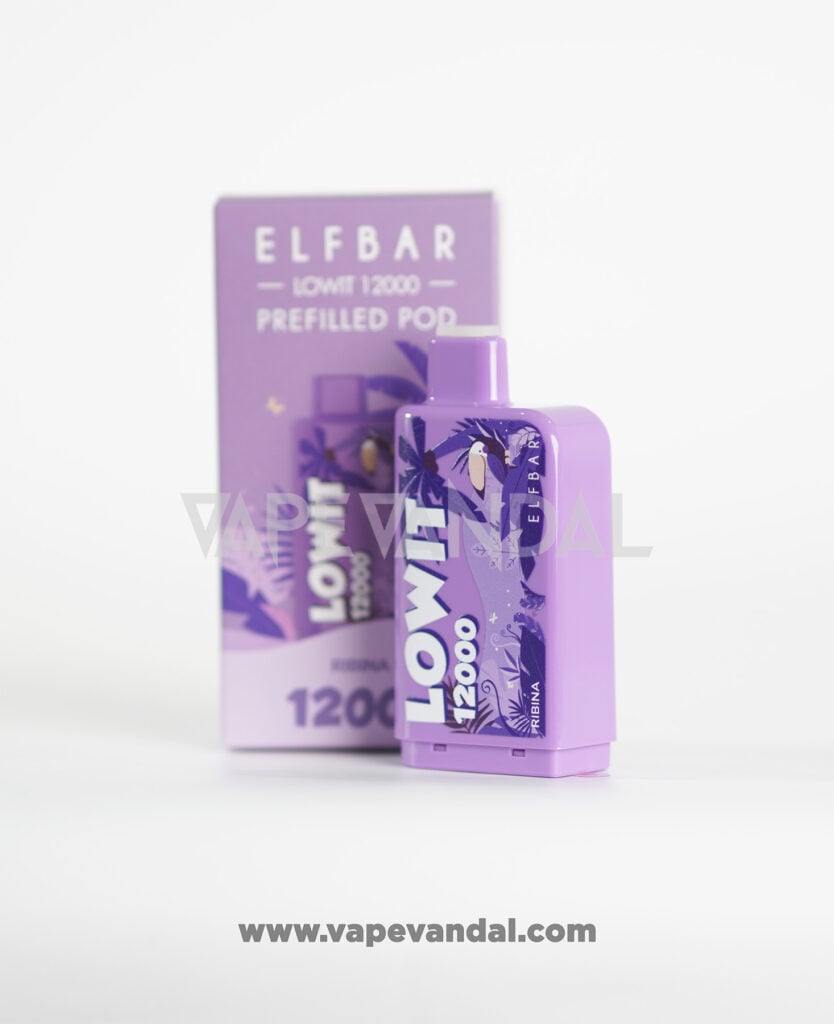 "Introducing the Elf Bar Lowit 12000: The Closed Pod System Taking ...