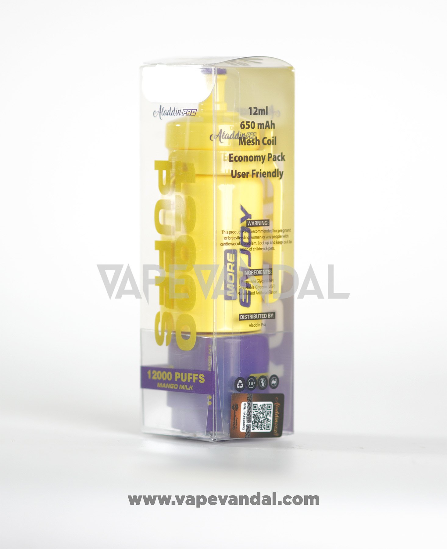 ENJOY BY ALADDIN DISPOSABLE POD 12,000 PUFFS - Vape Vandal - Best vape ...