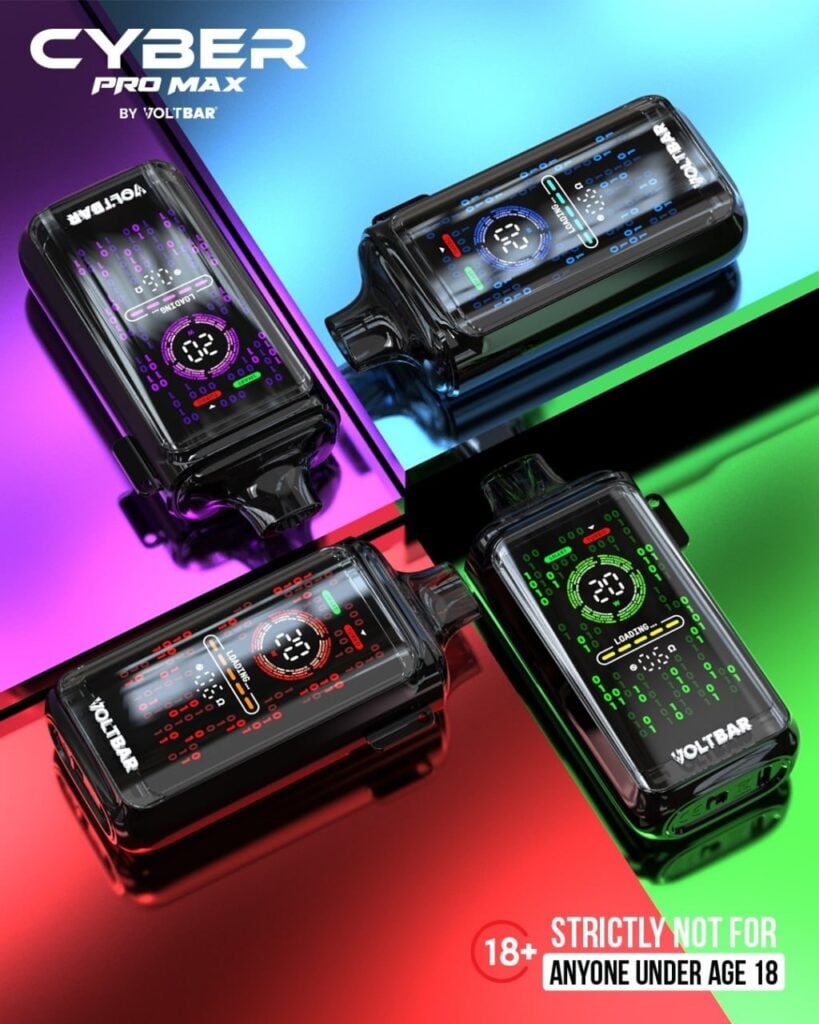 VOLT BAR CYBER PRO MAX - Vape Vandal - Best vape e-liquids, disposable ...